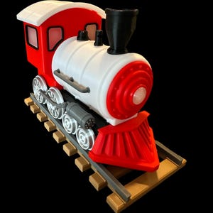 Night Light | 3D Printed Locomotive Lamp | Train Lamp | Train Light - Etsy