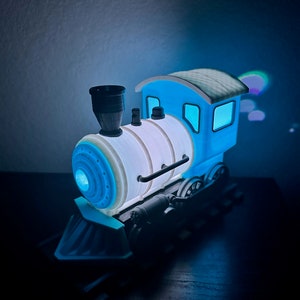 Night Light | 3D Printed Locomotive Lamp | Train Lamp | Train Light - Etsy