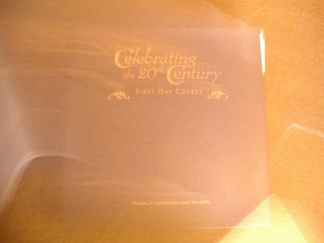 First Day Issue Stamp Covers Celebrating 20th Century - Etsy