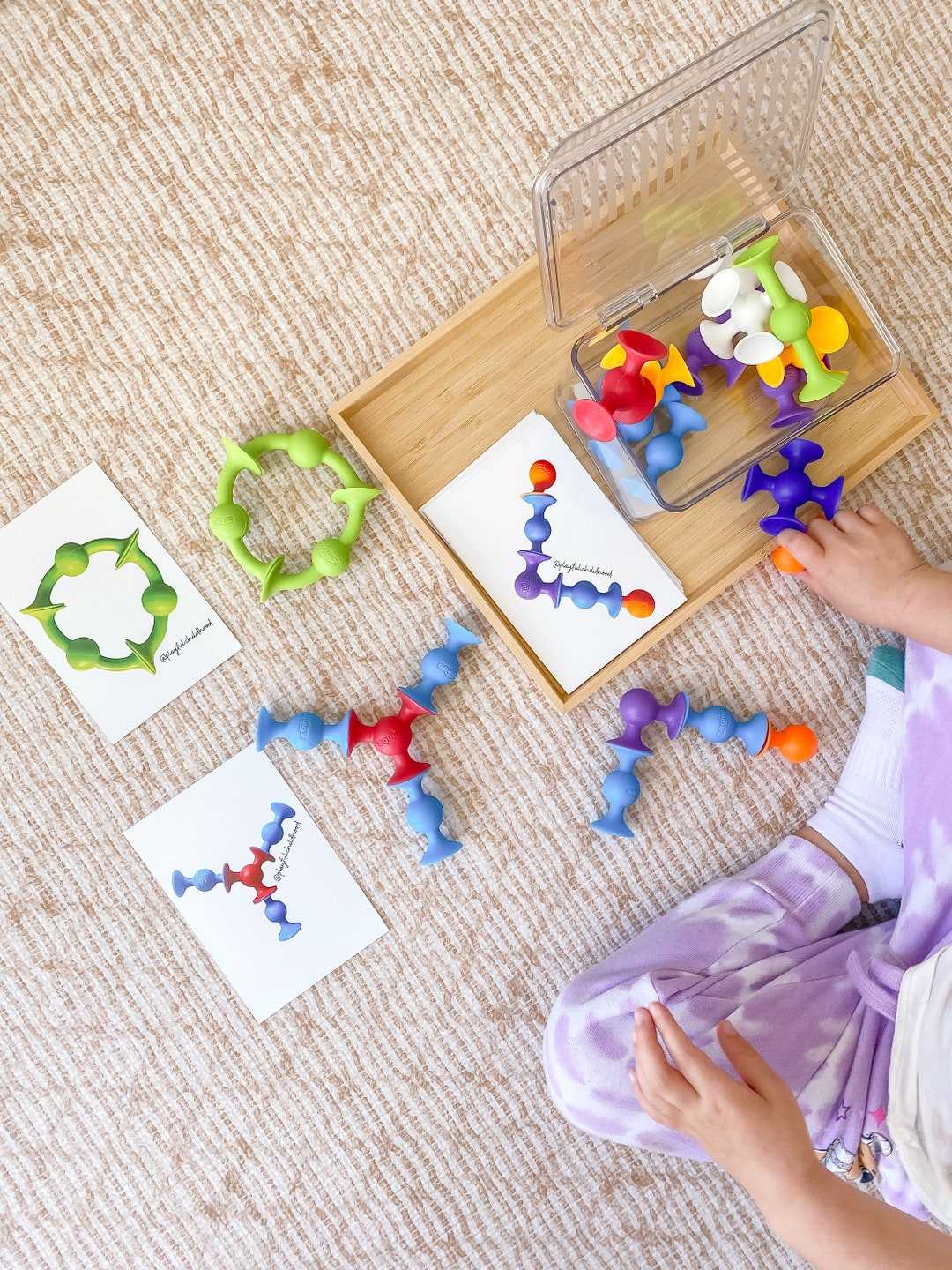 Squigz Suction Pops Activity Cards - Etsy