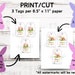 Printable Easter Basket Gift Tags, Charming and Colorful Treat Bag ...