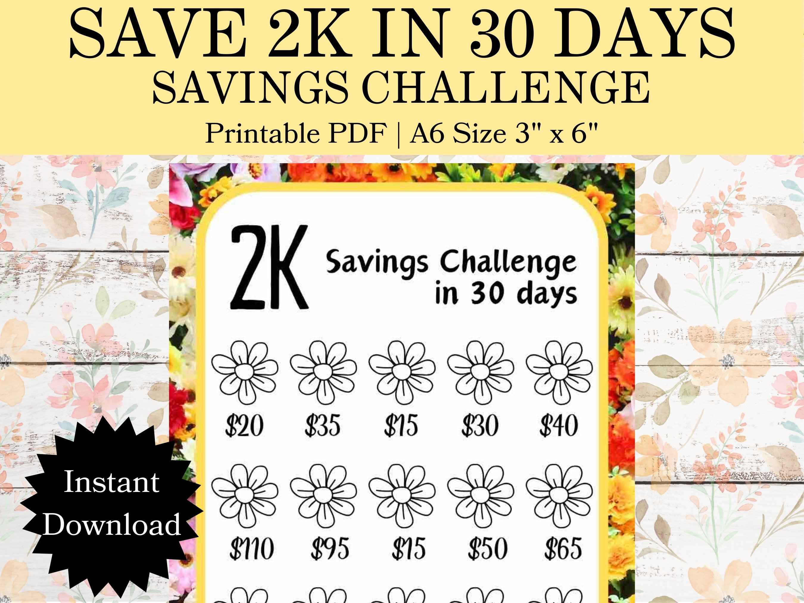 2K Savings Challenge | Save 2000 in 30 Days | 2000 Savings Challenge ...