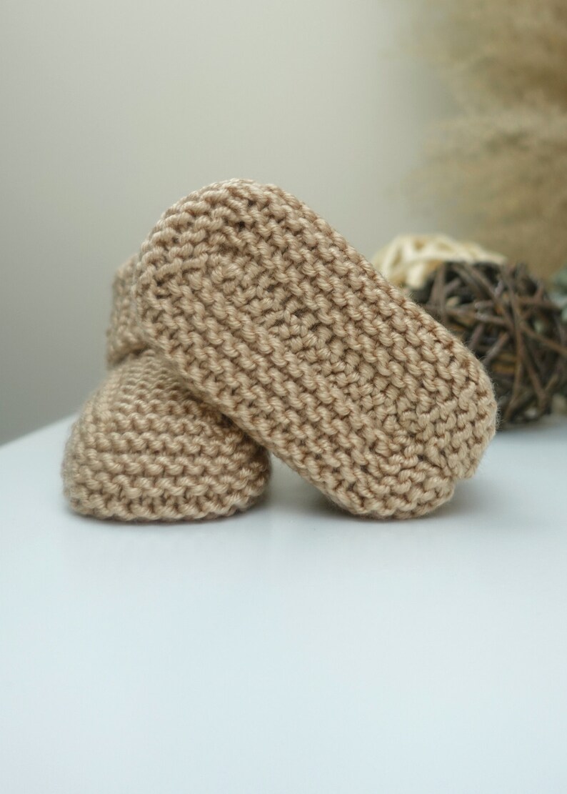 Newborn Booties, Baby Booties, Knitted Booties, Baby Shower Gift ...