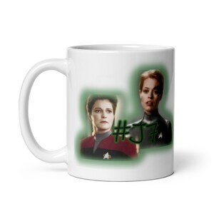 Star Trek Voyager - Kathryn Janeway and Seven of Nine - WLW #J7 - White ...