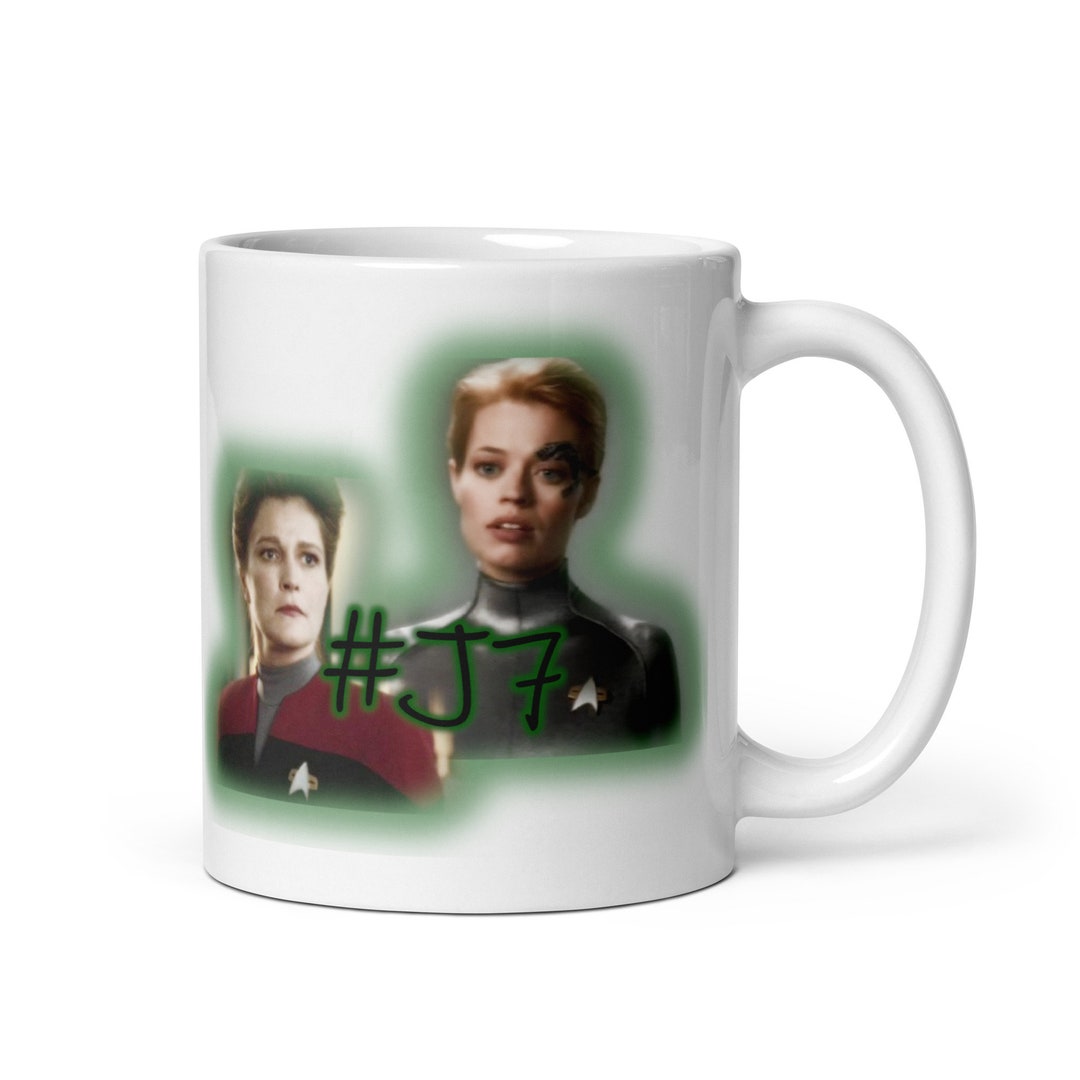 Star Trek Voyager - Kathryn Janeway and Seven of Nine - WLW #J7 - White ...