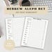 Hebrew Alphabet Letters Worksheet, Hebrew Aleph - Bet Letters for ...