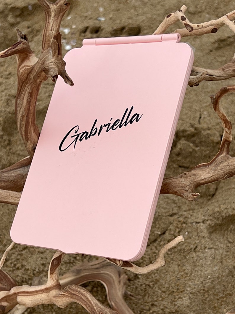 Personalized LED Light up Compact Mirror: Bridal Party Birthday Special ...