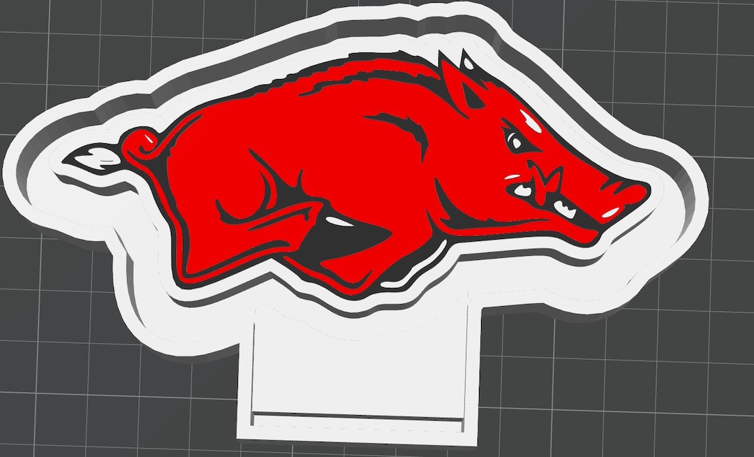 Razorback Car Vent Clip Freshie Mold Silicone (arkansas) - Etsy