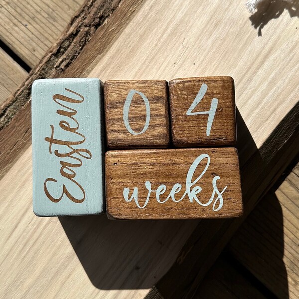 Milestone Blocks - Etsy