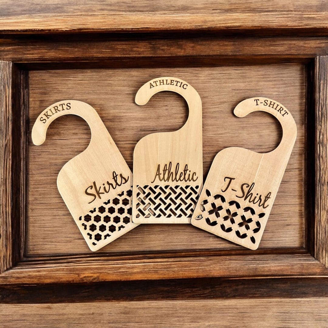 Adult Clothing Dividers Days of the Week Hangers Closet Dividers Adult ...