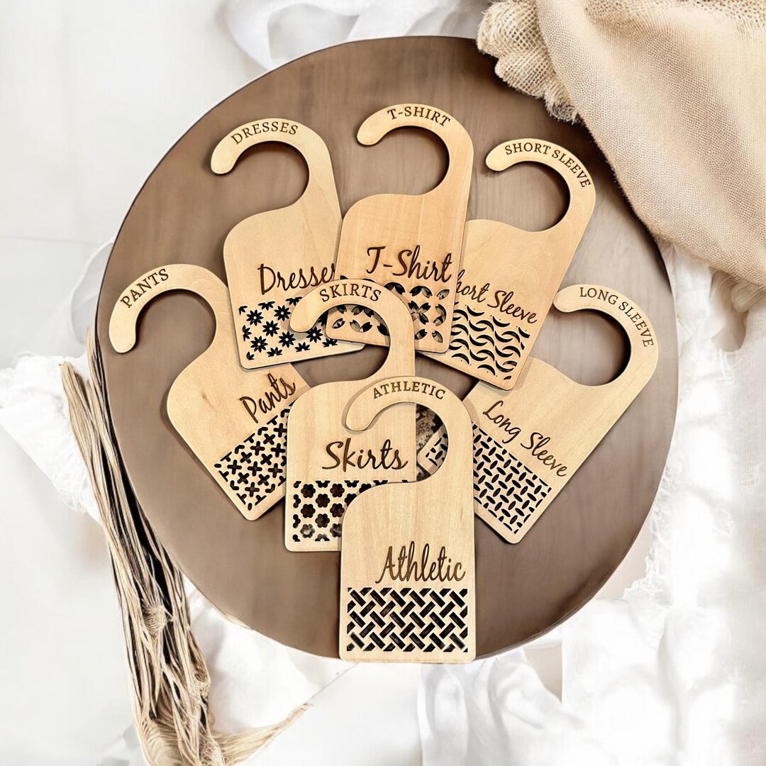 Adult Clothing Dividers | Days of the Week Hangers | Closet Dividers ...