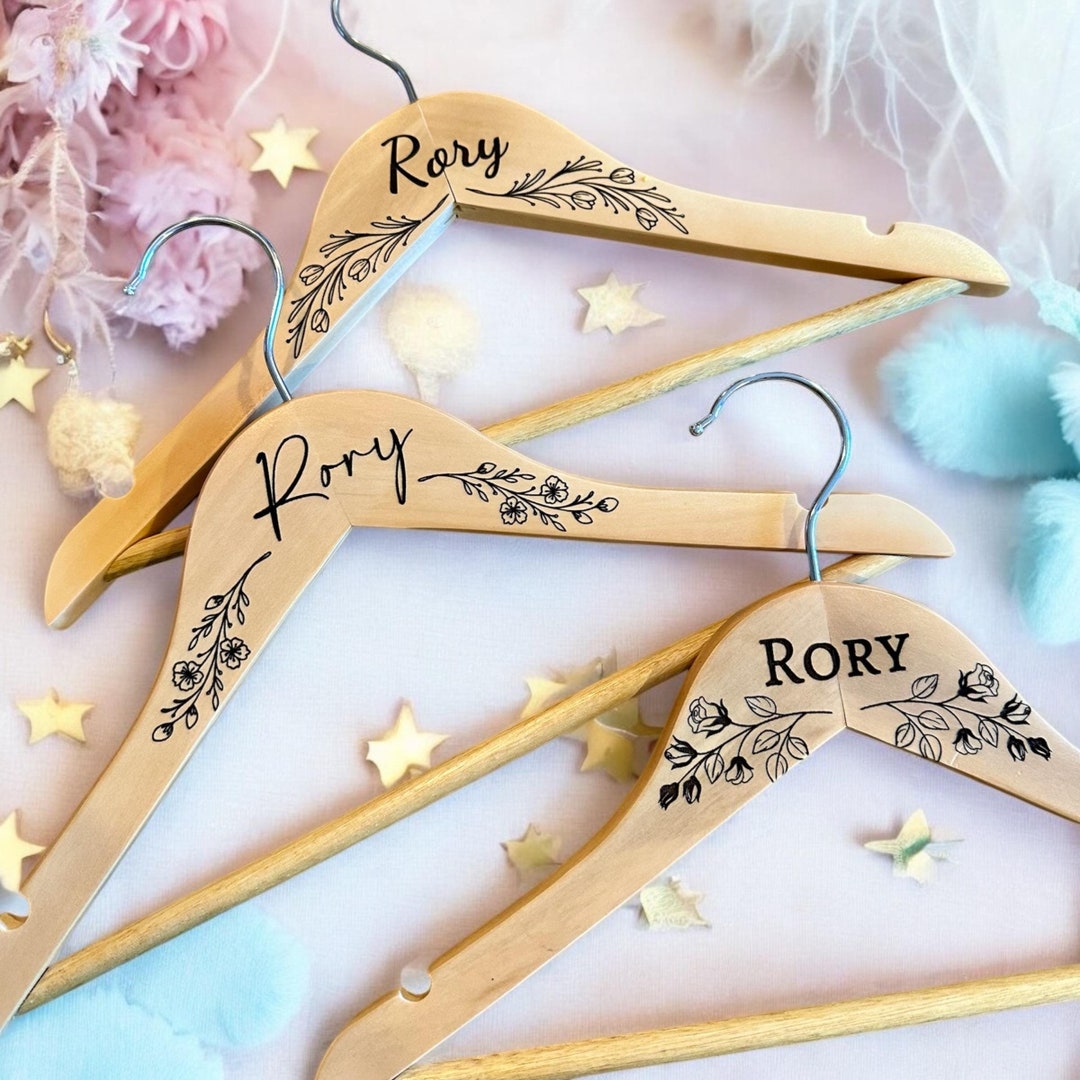 Flower Girl Hanger | Personalized Hangers Child | Personalized Hangers ...