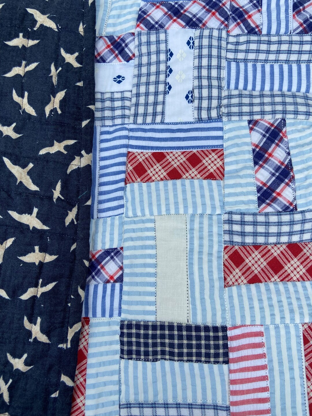 Cape Cod Handmade Quilt for Sale Costal Living Quilt Beach House Decor ...