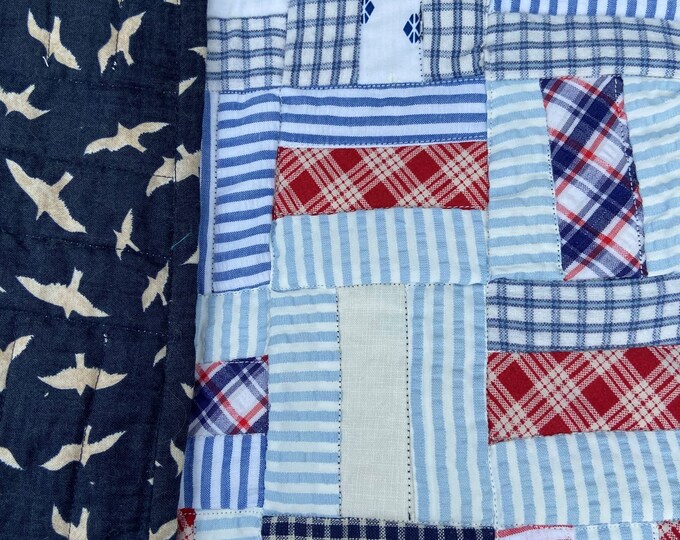 Cape Cod Handmade Quilt for Sale Costal Living Quilt Beach House Decor ...