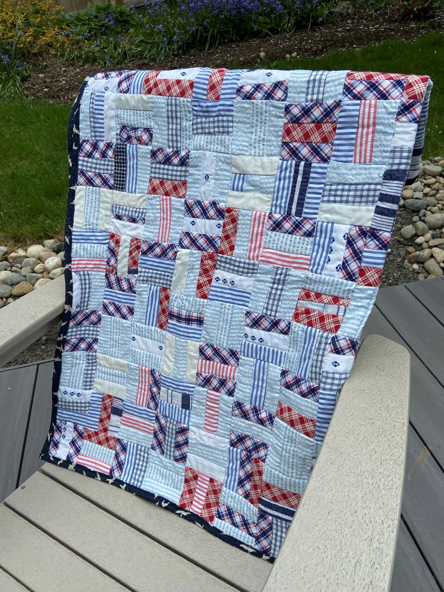 Cape Cod Handmade Quilt for Sale Costal Living Quilt Beach House Decor ...