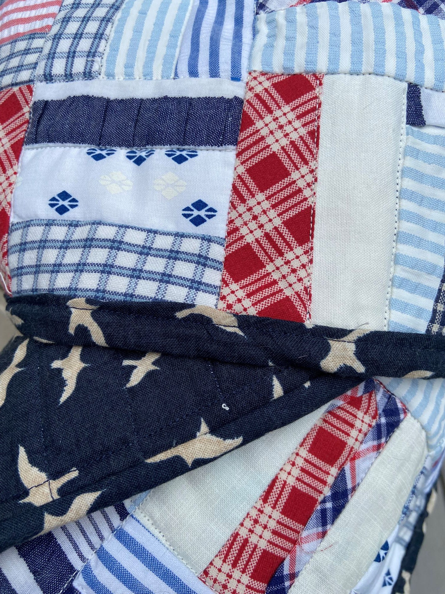 Cape Cod Handmade Quilt for Sale Costal Living Quilt Beach House Decor ...