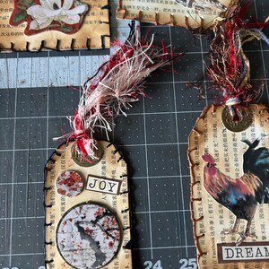 Handmade Asian-inspired Paper Tags – Set of 7 | Hand-sewn Blanket ...