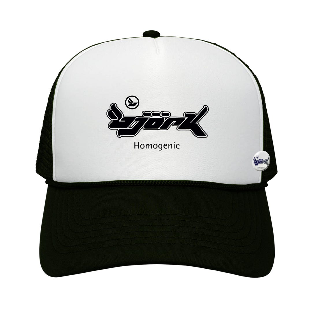 Bjork Homogenic Circle Logo Trucker Hat Bjork Cap - Etsy
