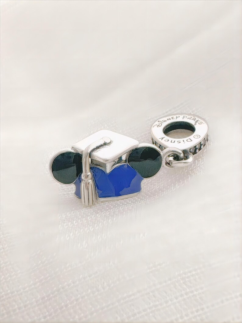 Pondora Disney Mickey Mouse Graduation Ear Hat,925 Silver Handmade ...