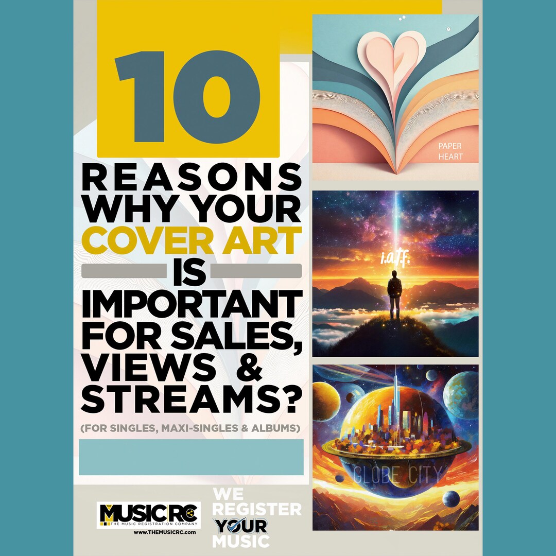 10 Reasons Why Your Cover Art is Important for Sales, Views and Streams ...