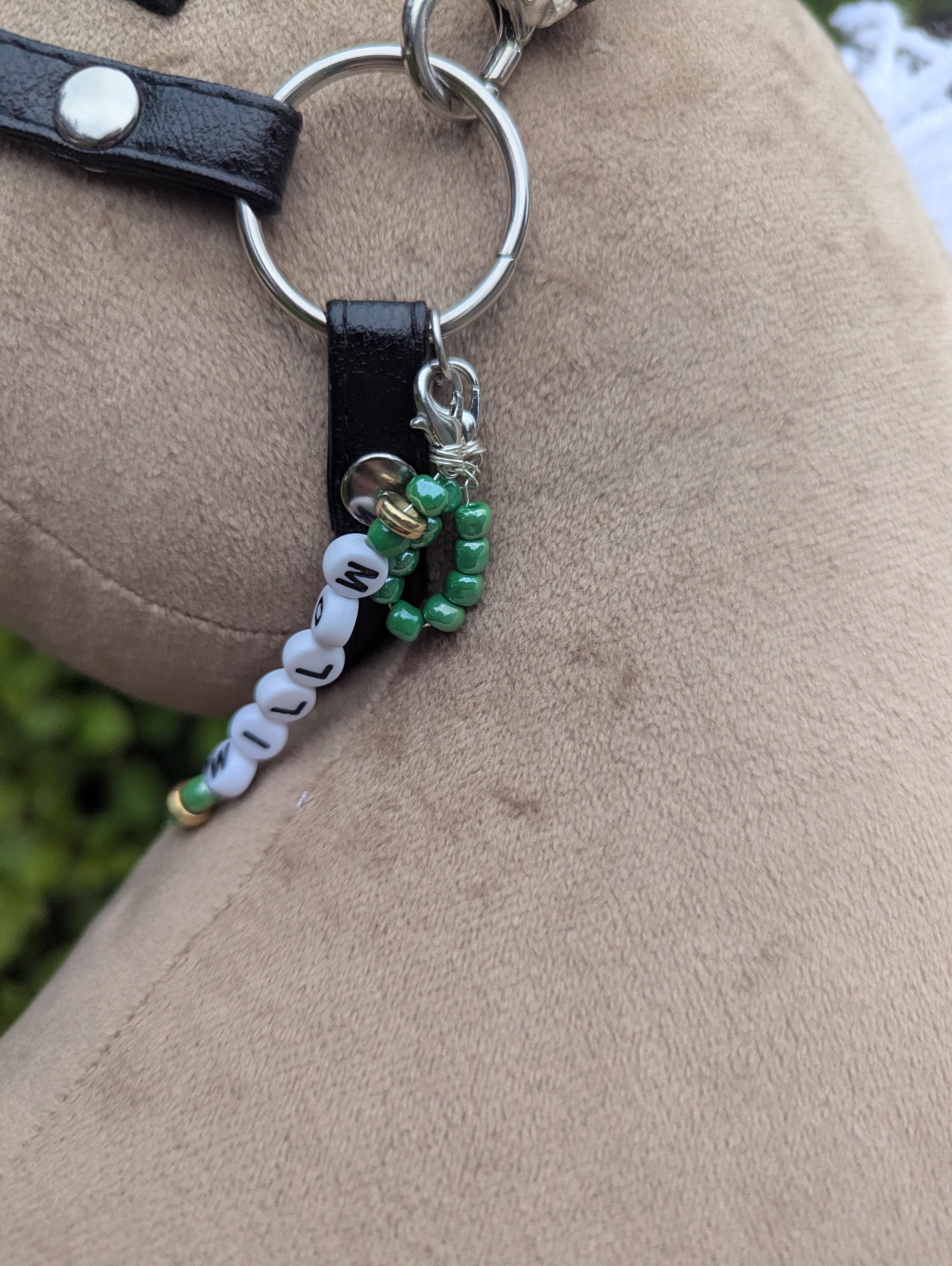 Custom Horse or Hobby Horse Bridle Charm SET | up to 9 Letters ...