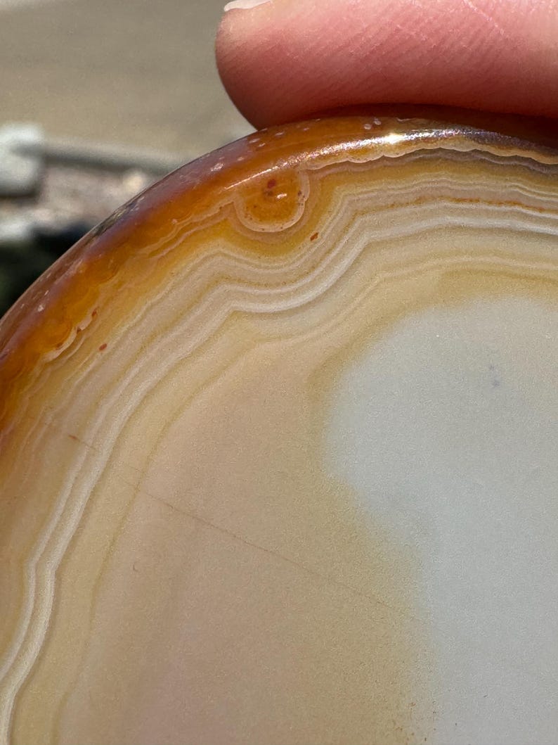 Brazilian Agate With Fortification Lines & Botryoidal Beginnings ...