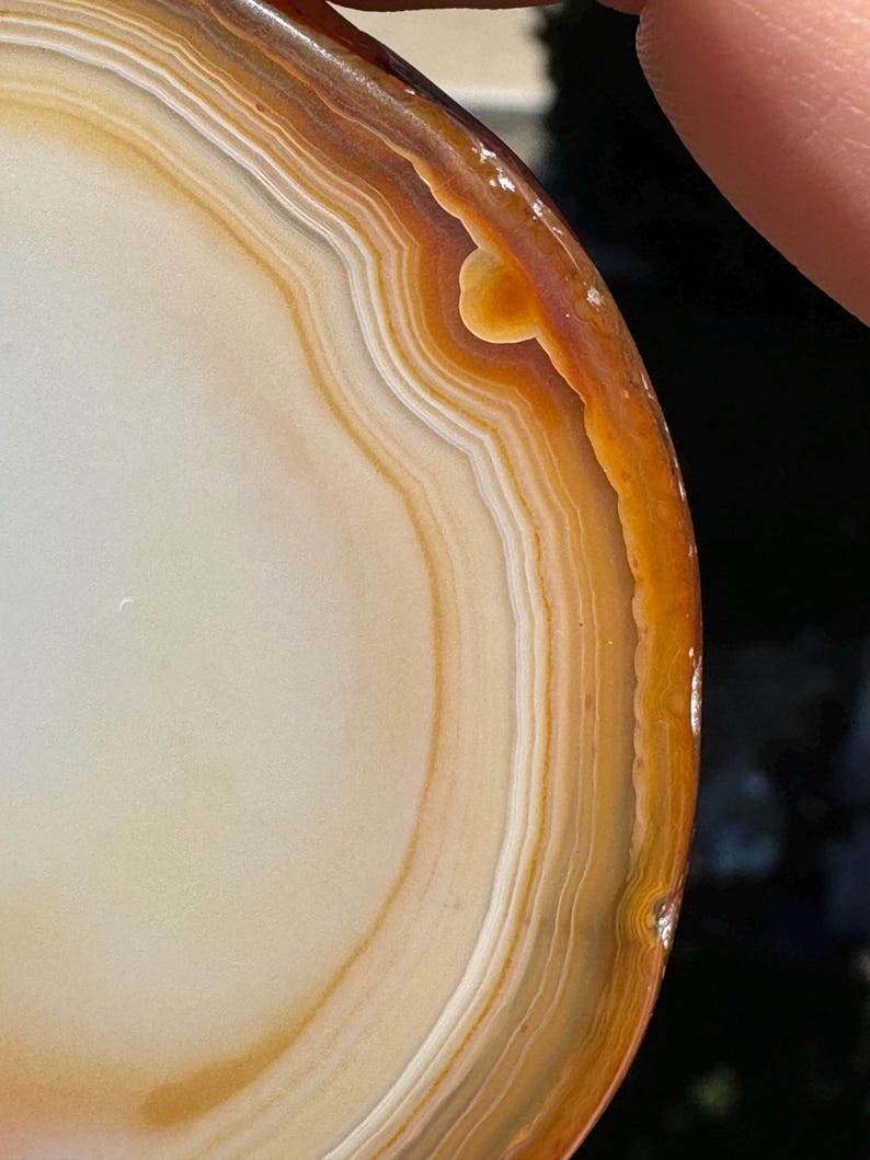 Brazilian Agate With Fortification Lines & Botryoidal Beginnings ...