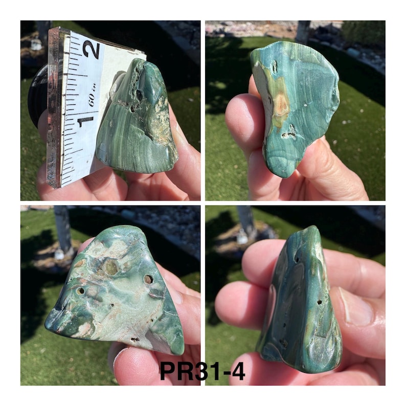 Gary Green Jasper | Tumbled Mcdermott Caldera Gemstone From Oregon ...