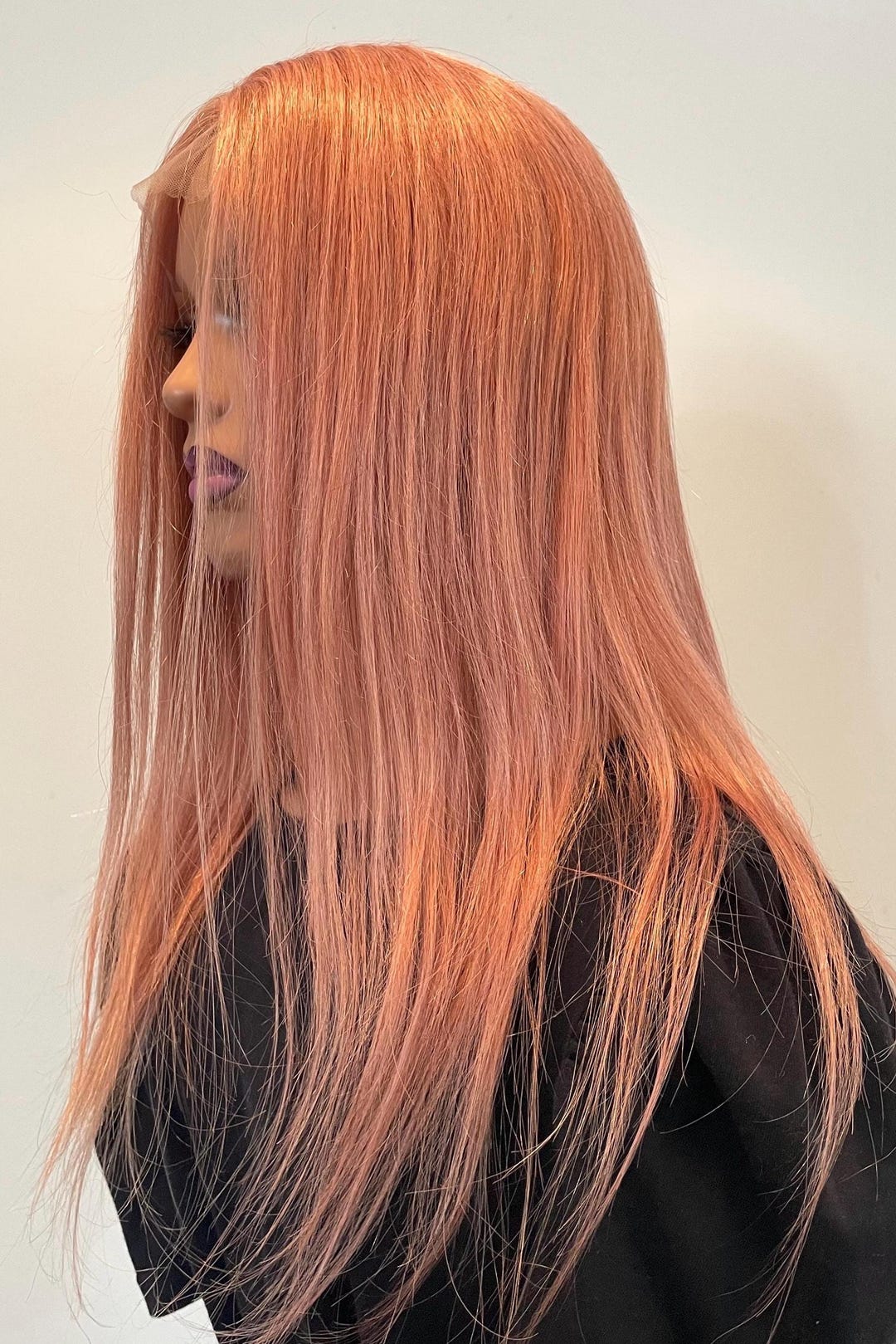 Light Pink 20” Lace Front Wig Strawberry Shortcake - Etsy