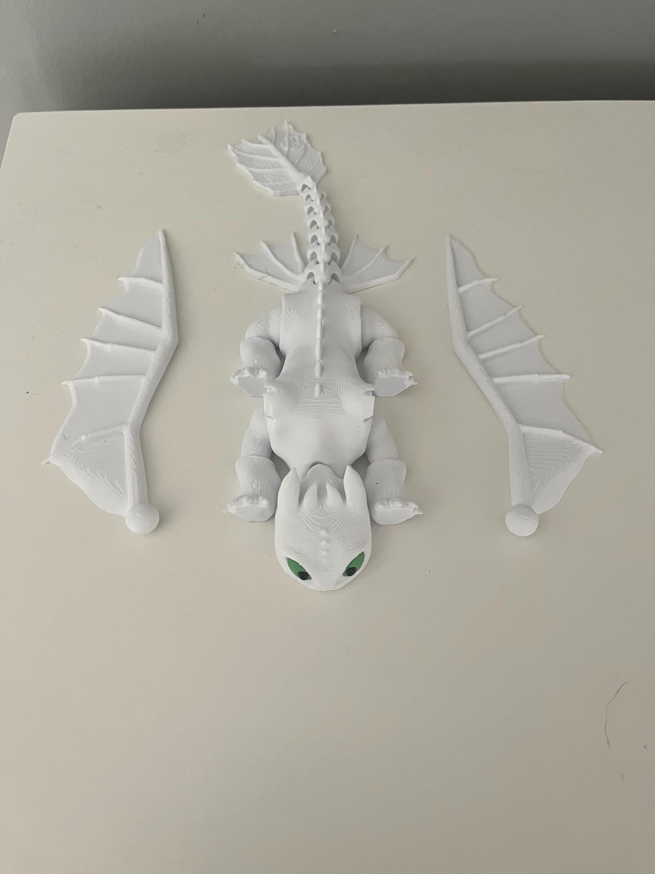 3D Printed Toothless From How to Train Your Dragon - Etsy UK