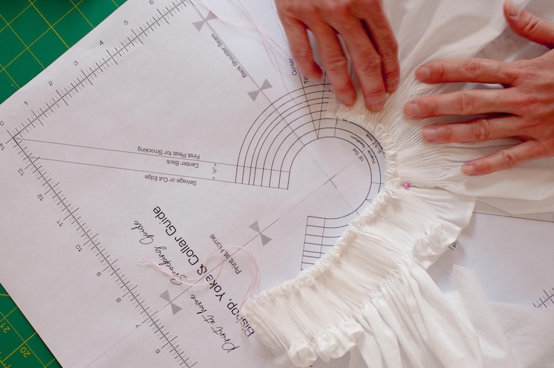 Print at Home Smocking and Blocking Guide in Imperial Unit (inches ...