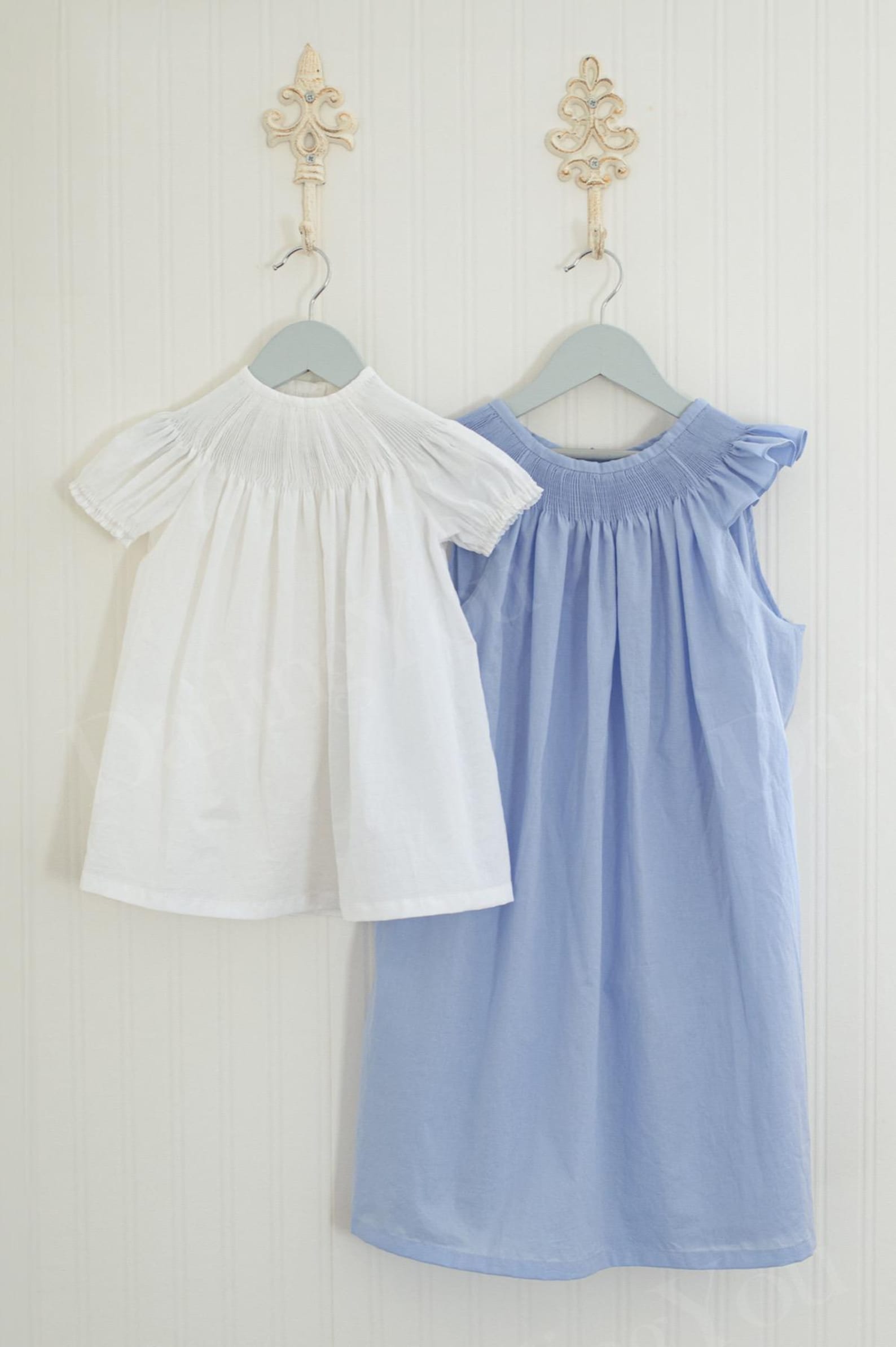 Ready-to-smock Pre-pleated Dress for Hand Embroidery | DIY Smocked ...