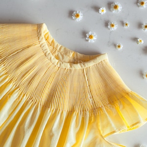 Ready-to-smock Pre-pleated Dress for Hand Embroidery | DIY Smocked ...