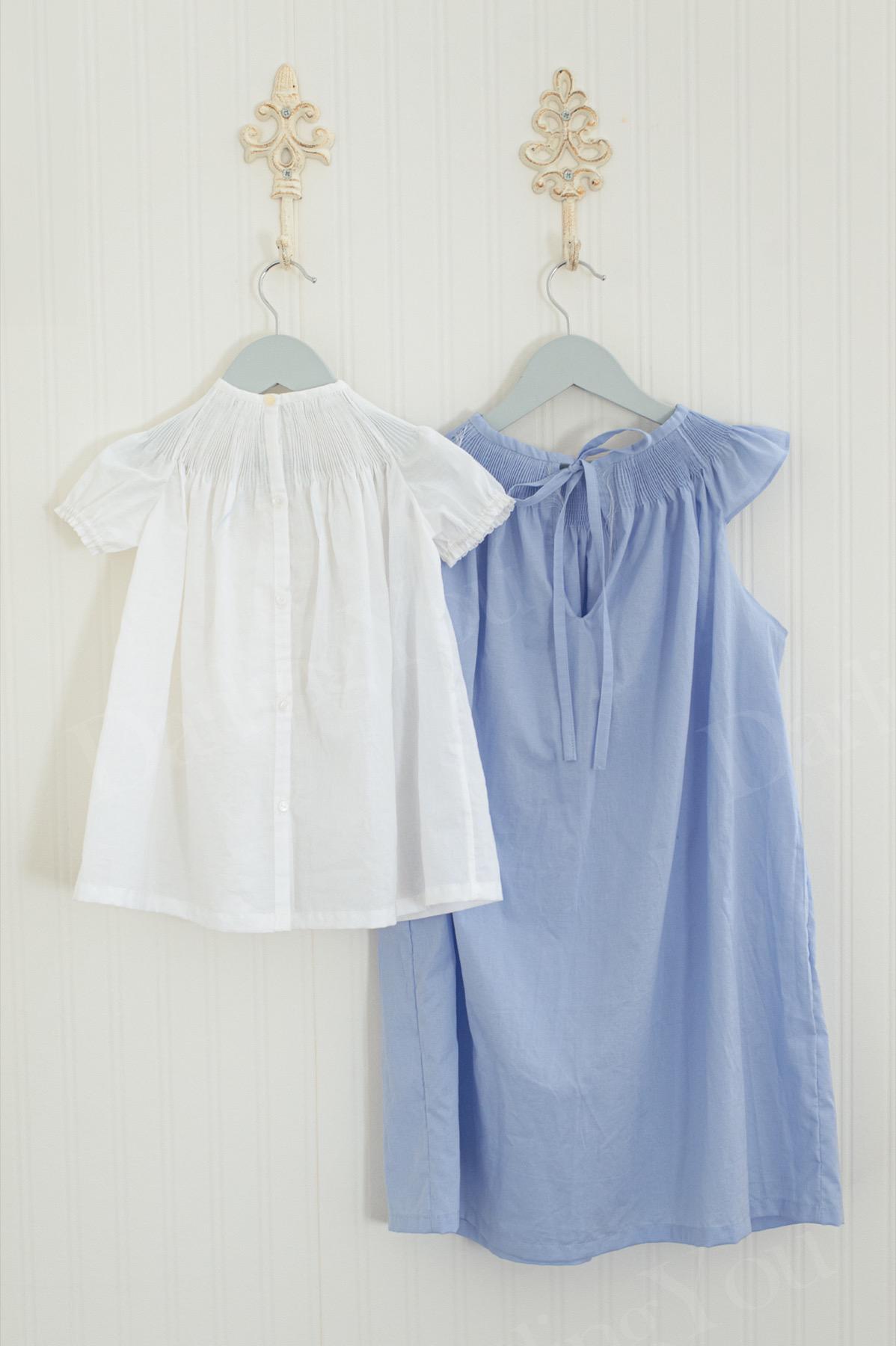 Ready-to-smock Pre-pleated Dress for Hand Embroidery | DIY Smocked ...