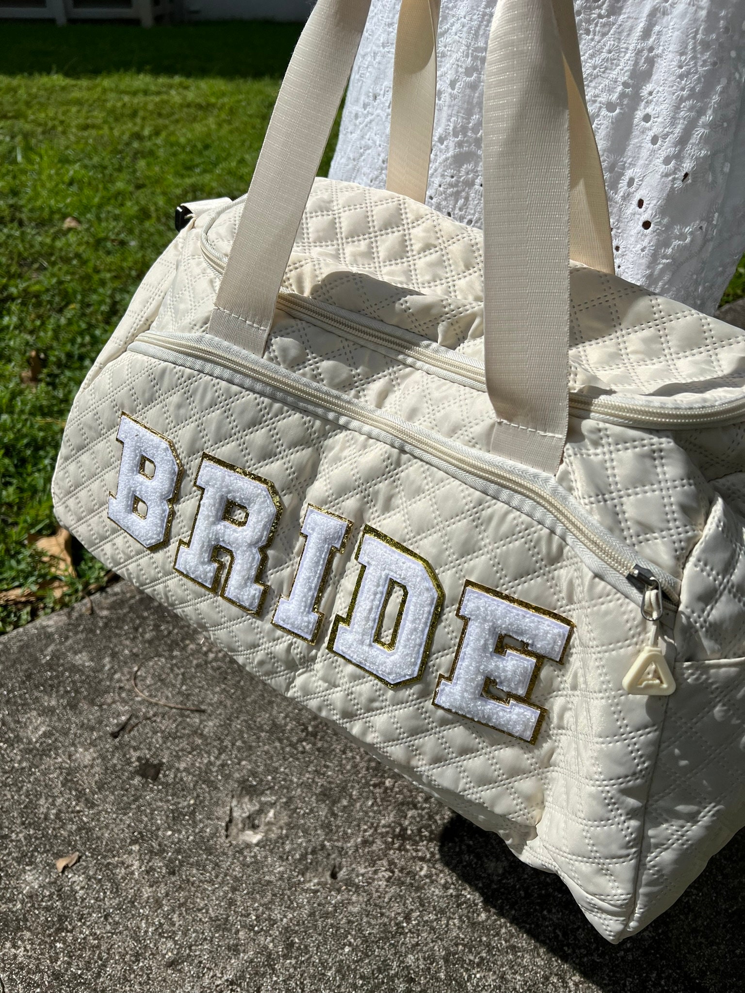 Custom Bride Large Bag, Bride Large Duffle Bag, Bridal Gifts, Bride to ...