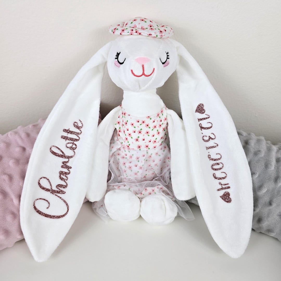 Custom Bunny Newborn, Plush Easter Rabbits, Stuffed Bunny Rabbit ...