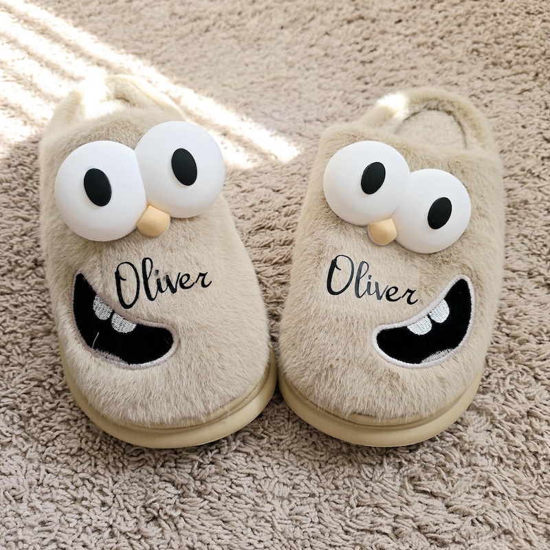 Funny Slippers - Etsy