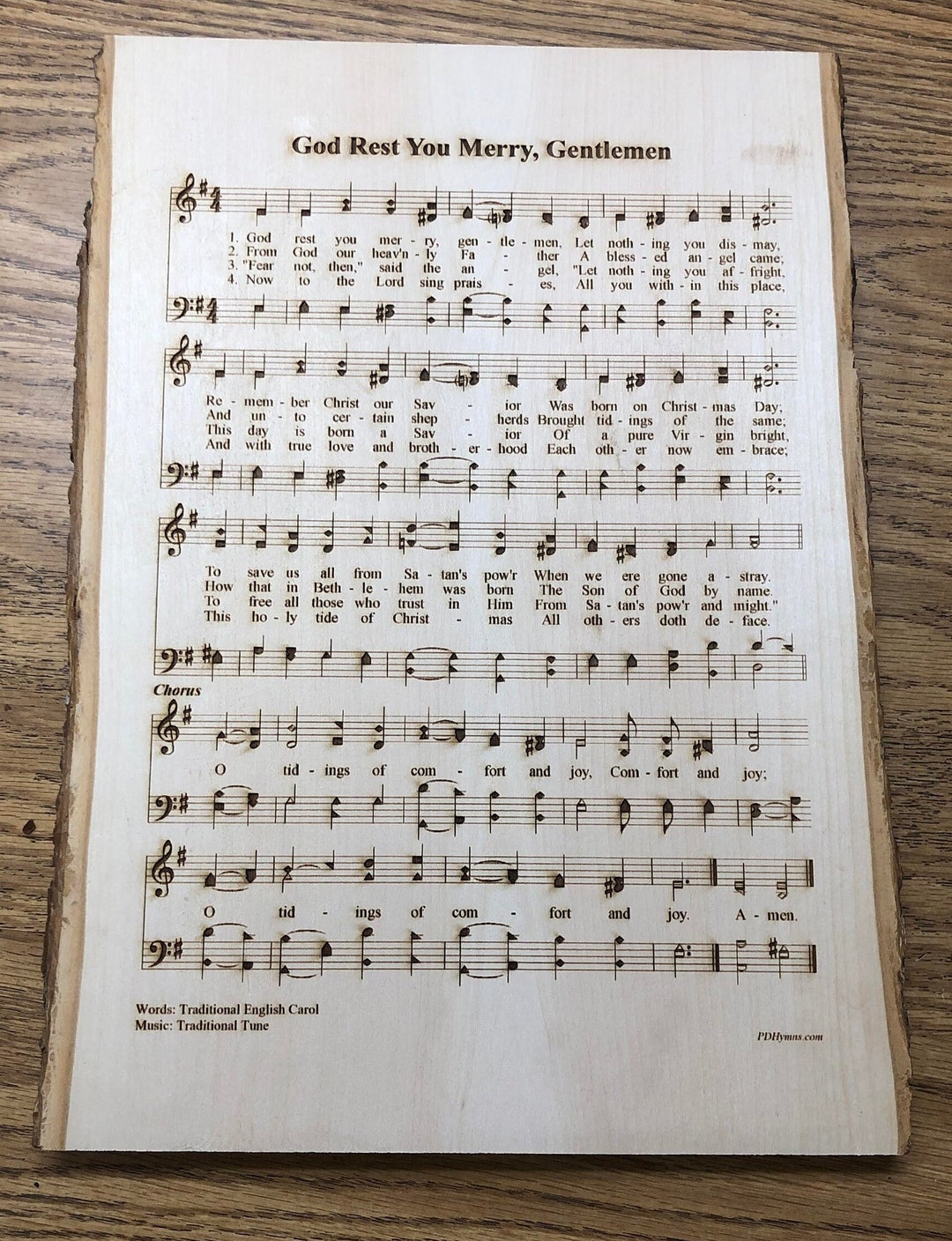 Laser Engraved Sheet Music - Etsy