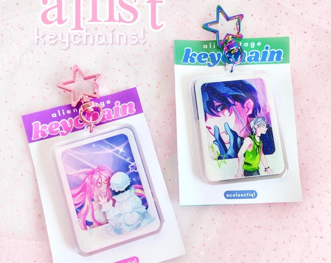 Alien Stage Keychains // Mizisua, Ivantill - Etsy Canada