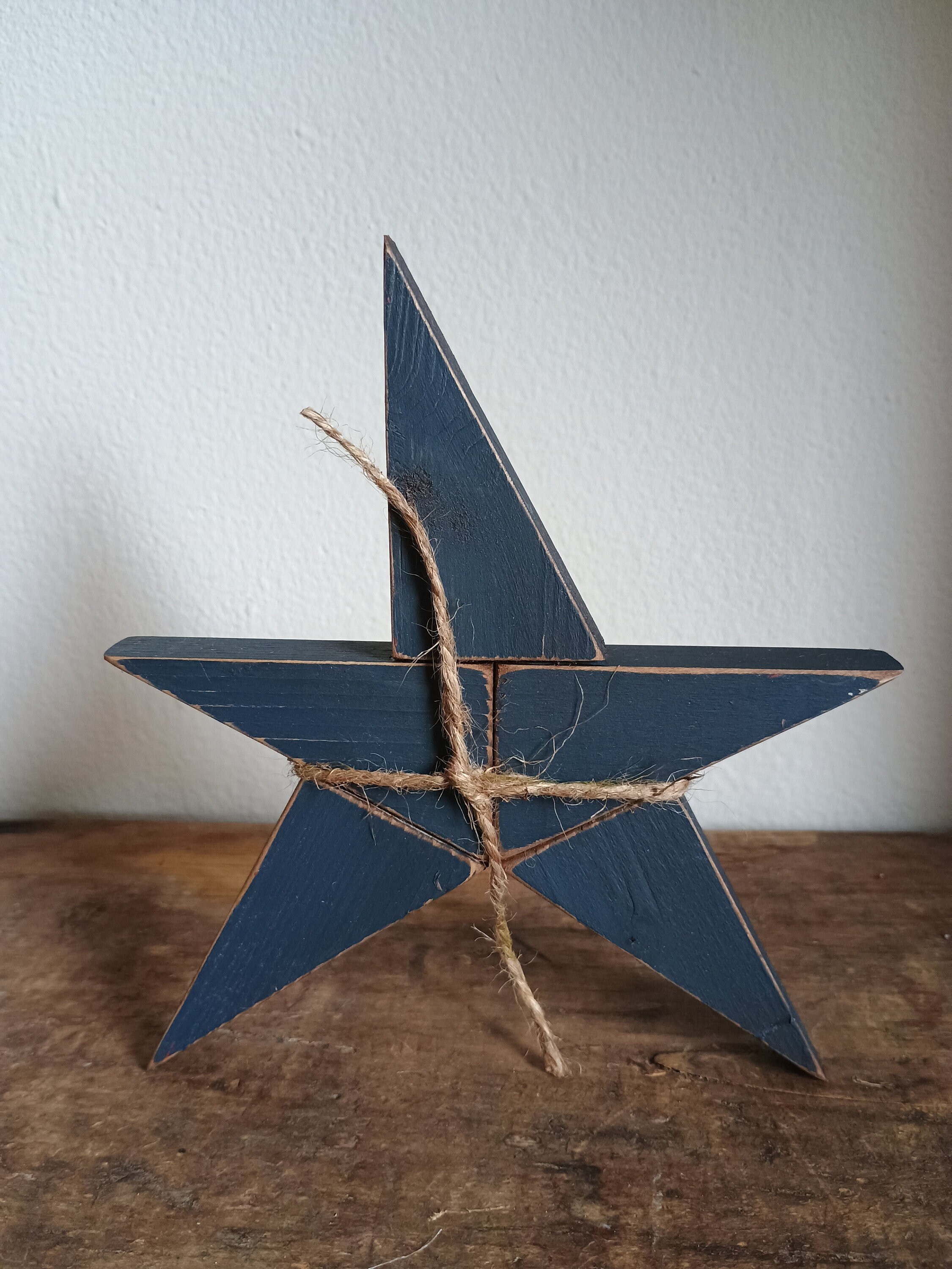 Primitive Wood Stars. Set of 3 - Etsy
