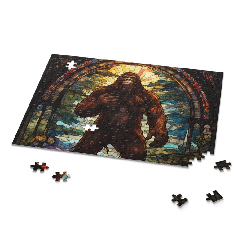 Big Foot Puzzle 120, 252, 500-piece - Etsy