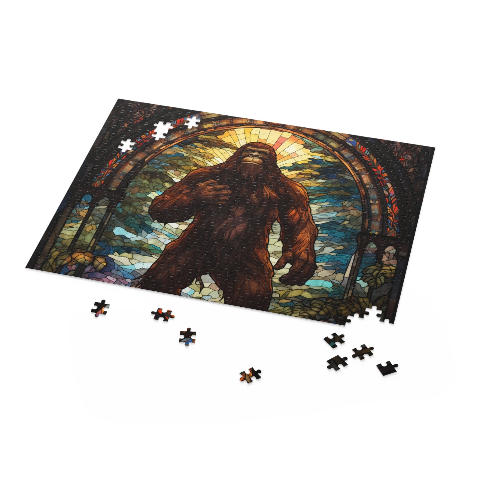 Big Foot Puzzle 120, 252, 500-piece - Etsy