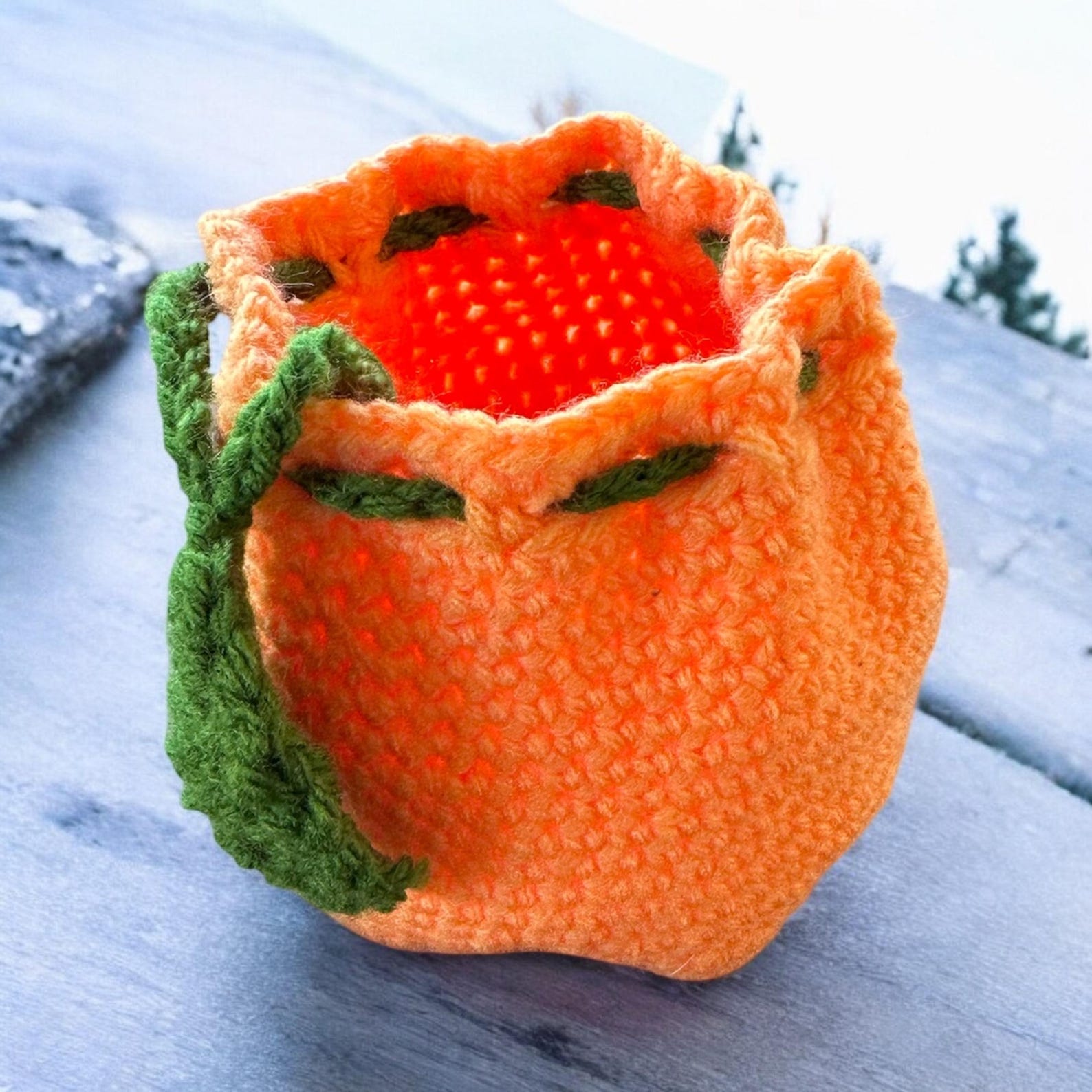 Crochet Mini Fruit Bag - Etsy