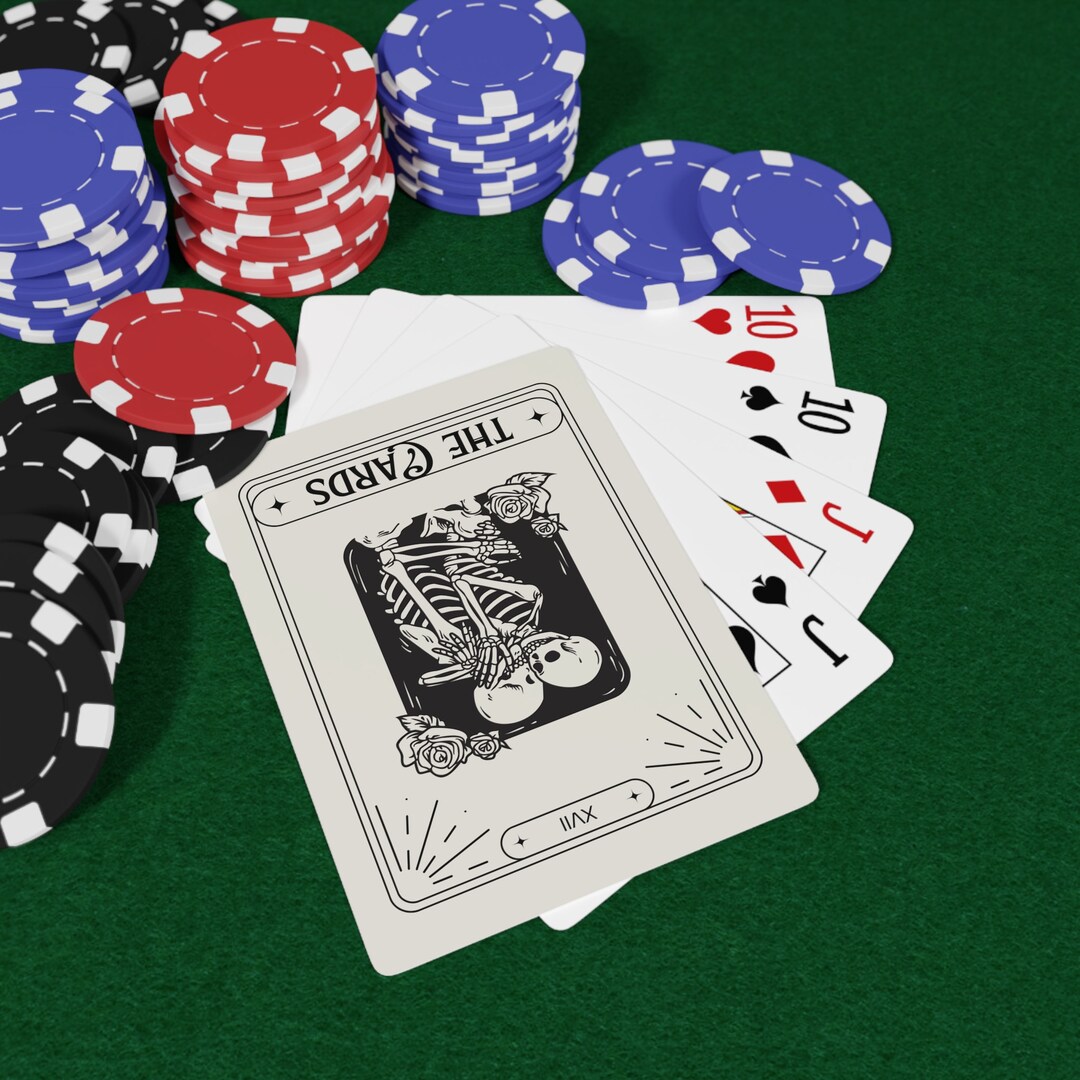 Skeleton Poker Cards 1.0 - Etsy