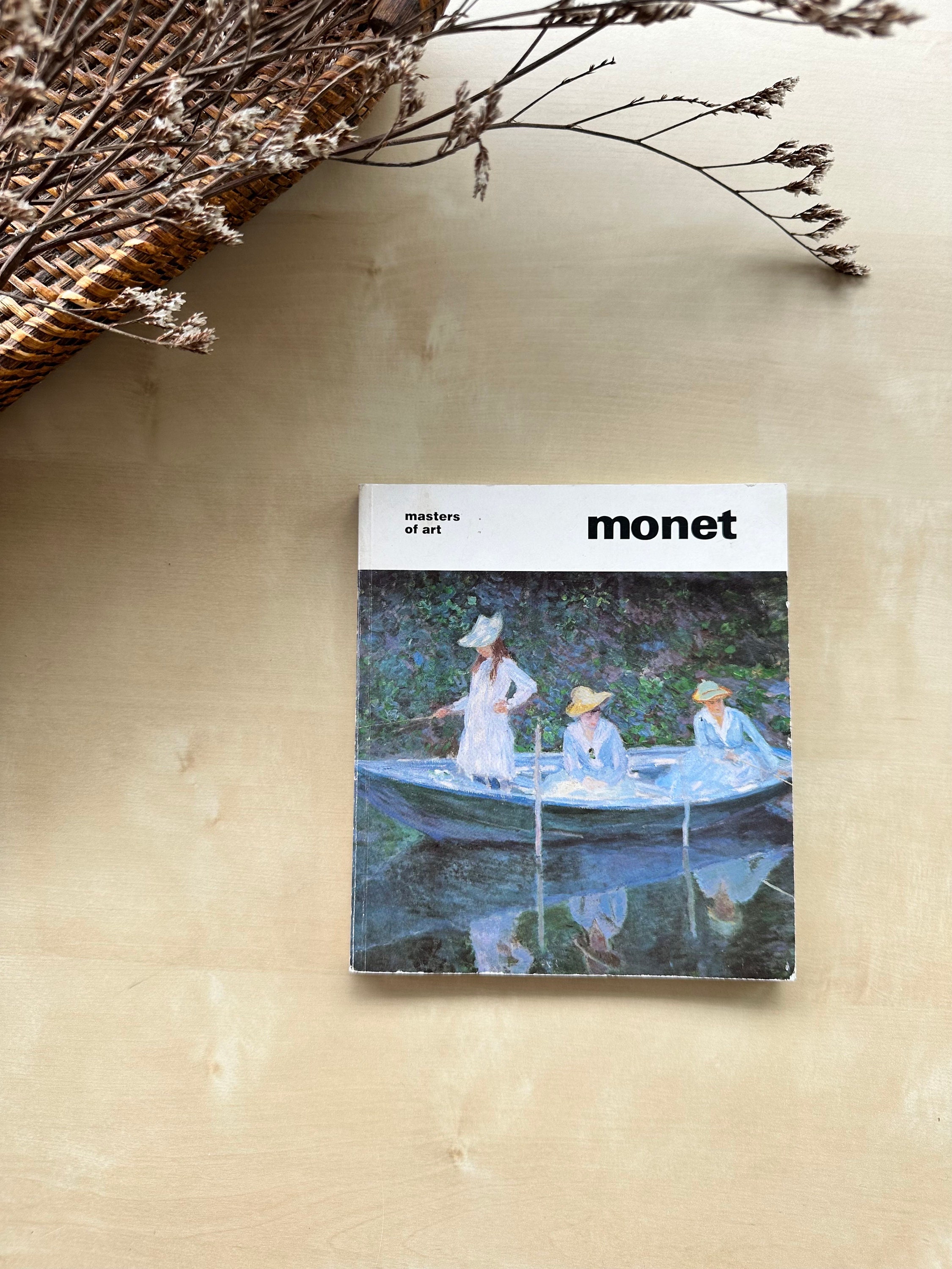 Vintage Monet Book of Prints | 1987, Printed in Italy | Small Coffee ...