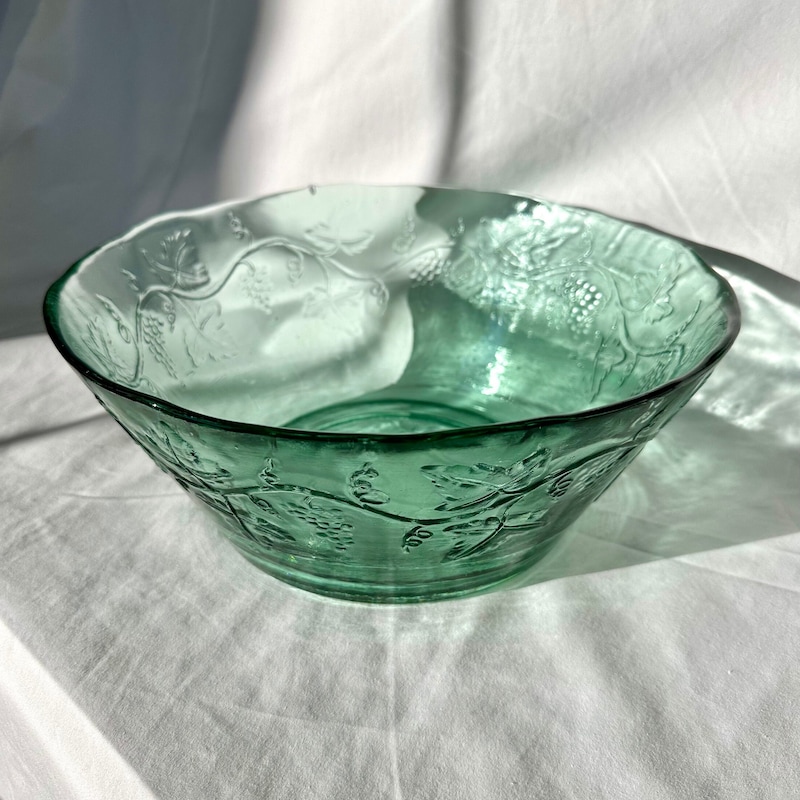 Recycled Glass Bowl - Etsy