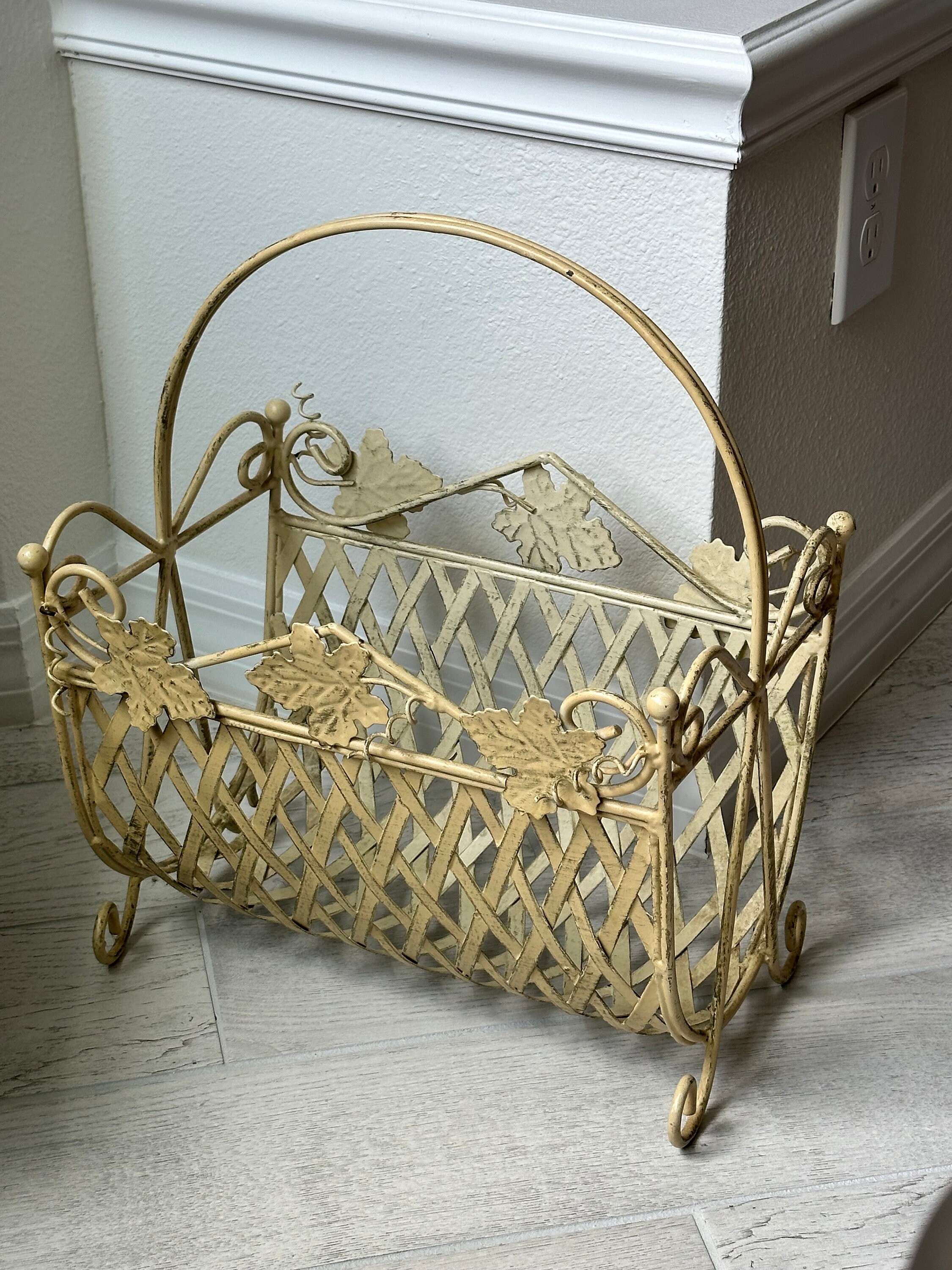Antique French Chateau Grape Vine Rack - Etsy