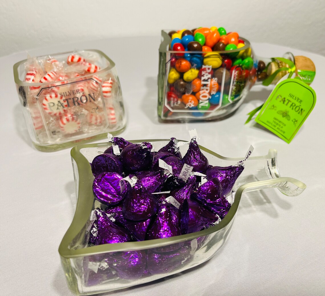 Handcrafted Patron Jar - Candy Jar - Serving Lime Tray -tequila - Etsy