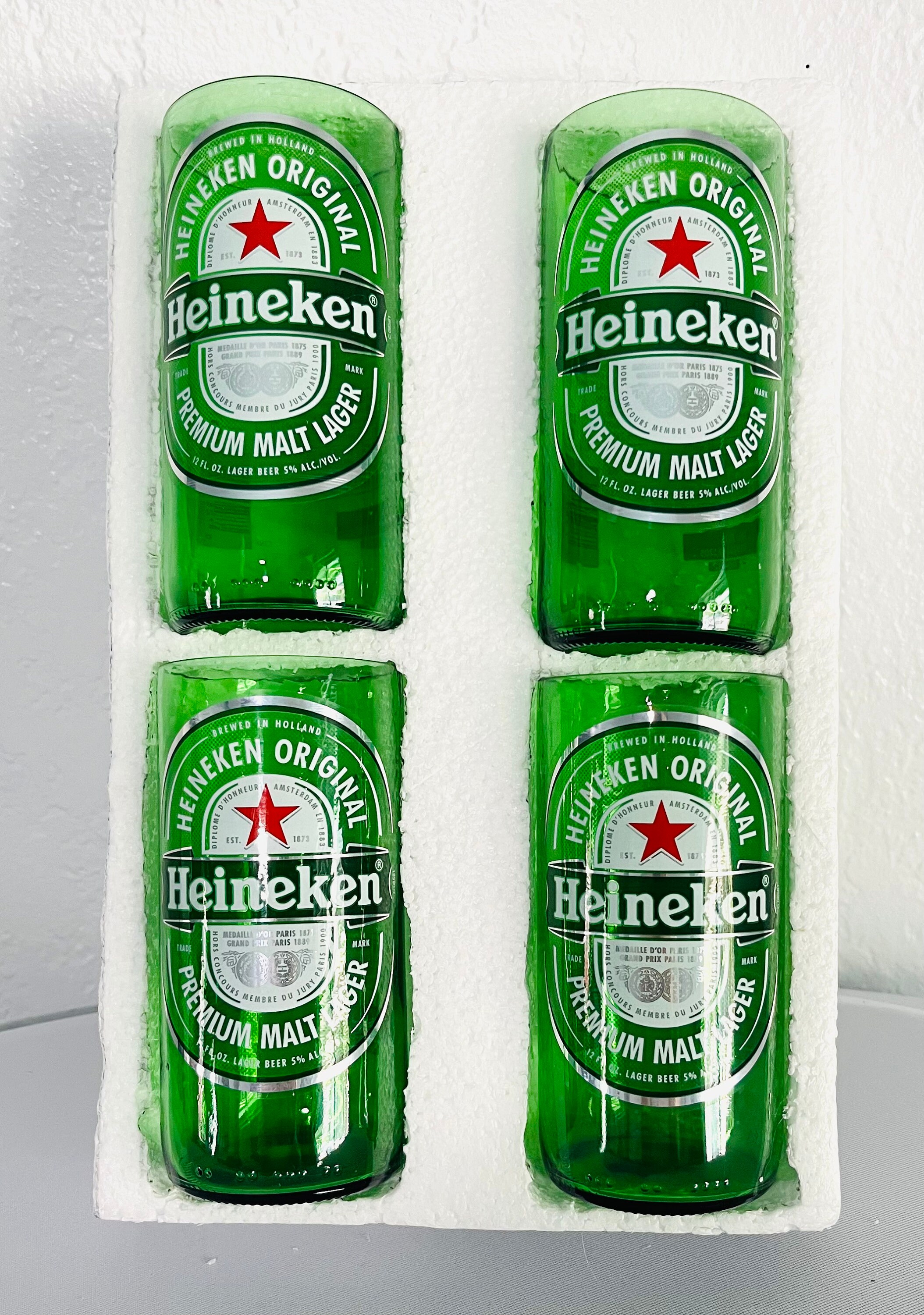 Heineken Beer Set - Drinking Glasses- Gift Set - Etsy