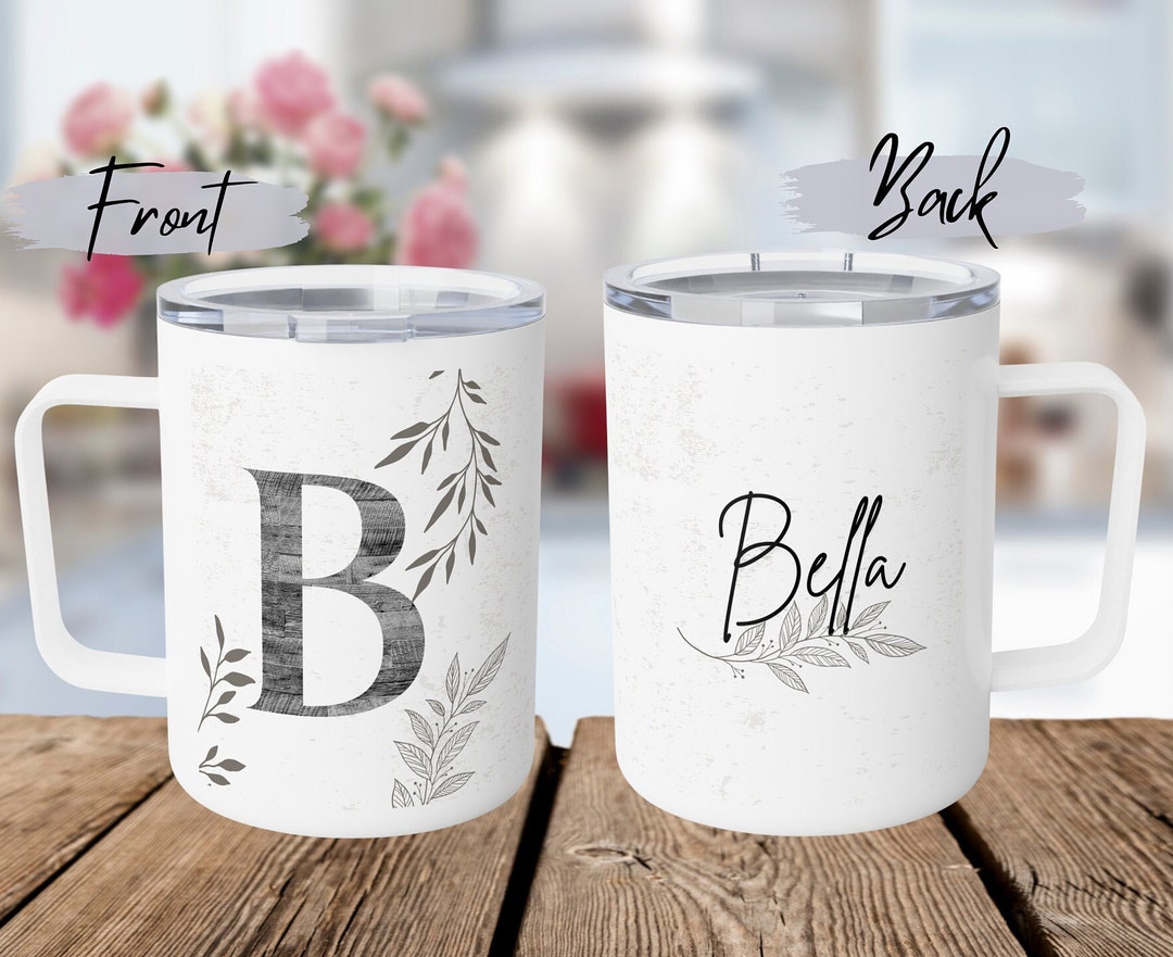 Personalized Farmhouse Mug Rustic Charm Monogram Coffee Mug Birthday ...